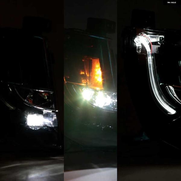 テスラ モデルS 2012-2020 LED カーフロント バンパー フォグランプ アセンブリ フォグライト DRL EU バージョン US バージョン カスタム パーツ アクセサリーHign-concerned Chemical:None...