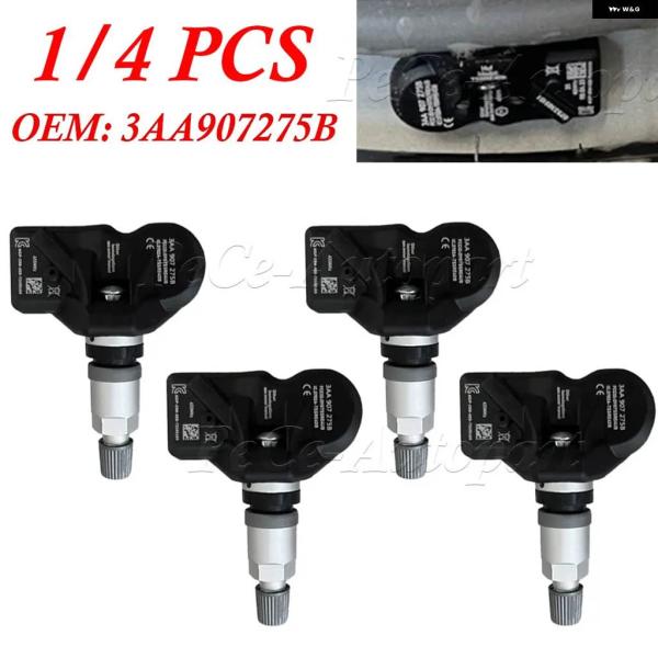 タイヤ エア圧 モニター システム センサー フォルクスワーゲン CC ティグアン 2012-16 3AA907275B TPMS 433MHZ タイヤセンサー カスタム パーツ アクセサリーHign-concerned Chemical:...