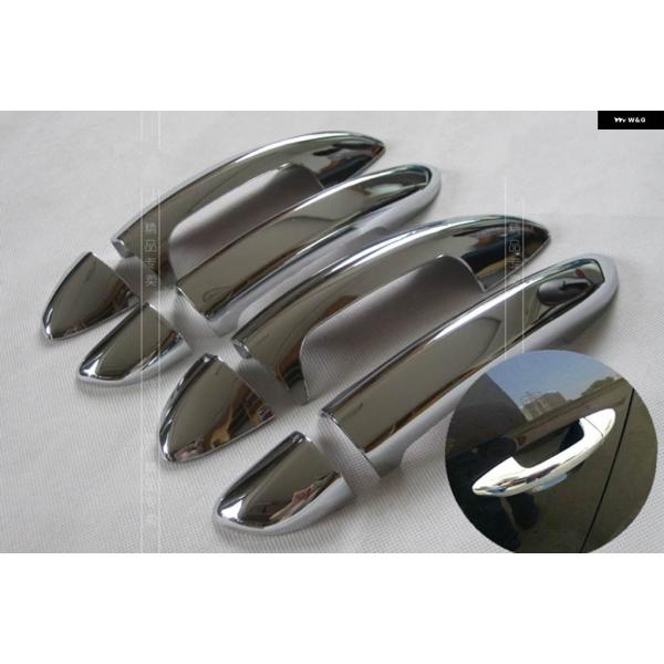VW PASSAT B6 3C 2006-11 PASSAT CC 2009-2012 クローム カー ドアハンドル カバー トリム カー スタイリング アクセサリー カスタム パーツ アクセサリーHign-concerned Chemic...