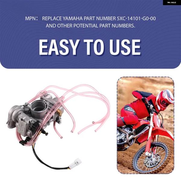 キャブレター ヤマハ WR250 WR250F YZ250F 2001-2013 ホンダ CRF250R CRF250X 2004-2013 ケイヒン FCR38 FCR 38MM キャブレター カスタム パーツ アクセサリーHign-co...