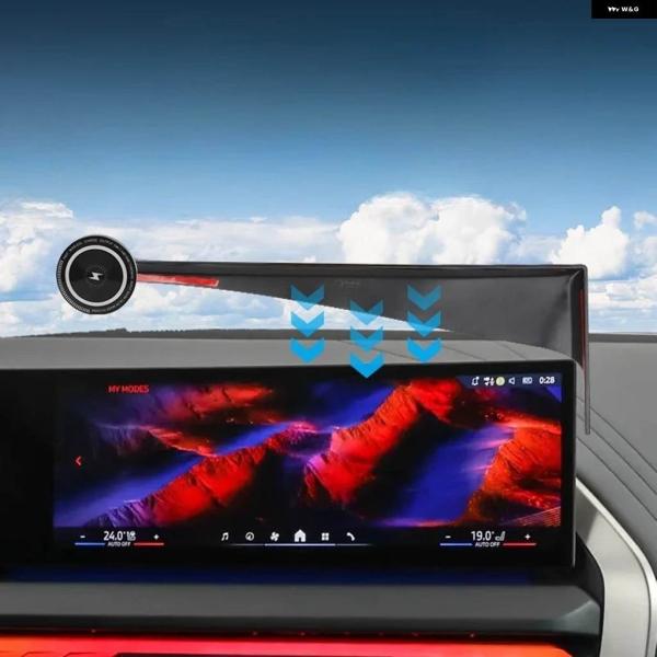BMW X3 2025 2026 G45 コンソール ナビゲーションスクリーン電話 ホルダー 車用マグネット式携帯電話 マウント 車載 スタンド アクセサリー カスタム パーツ アクセサリーMaterial:Acrylonitrile Bu...