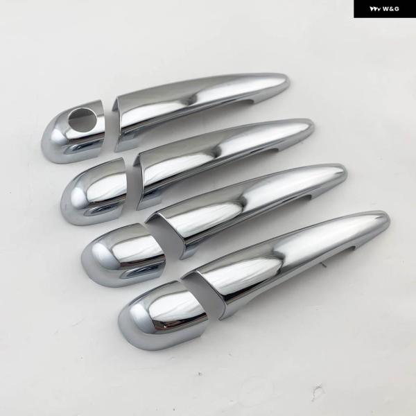 ABS クローム カーアクセサリー BMW E46 330 330CI M3 1996 - 2005 ドアハンドル ボウルカバー トリム ペースト スタイル 左ハンドル カスタム パーツ アクセサリーHign-concerned Chemi...