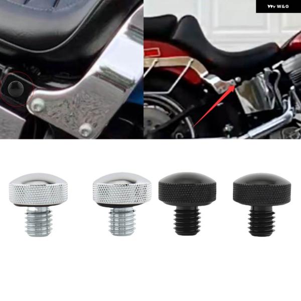 2個 オートバイ シートボルトタブネジ ハーレー ダビッドソン ソフテイル 1984-2007 カスタム パーツ アクセサリーOrigin:Mainland China