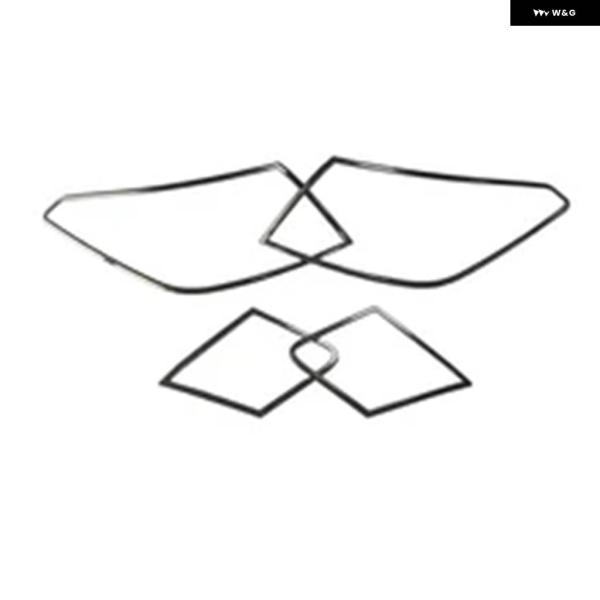 スタイリング クローム テールライト カバー LR 2PCS メルセデス ベンツ W207 E クラス クーペ/コンバーチブル カスタム パーツ アクセサリーHign-concerned Chemical:NoneModel Name:AL...