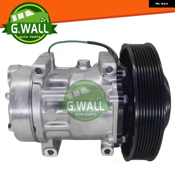 SD7H15-4324 A/C ACコンプレッサー クラッチ付き ボルボ FH FM TRUCK 85000458 20587125 12V/24V 8PK カスタム パーツ アクセサリーHign-concerned Chemical:No...