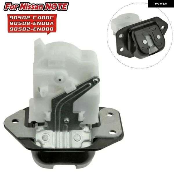 リアテールゲートブートロックキャッチ 日産 ノート 2006-2012 90502-CA00C 90502-EN00A 90502-EN000 ラゲッジコンパートメントロックバックル カスタム パーツ アクセサリーHign-concerne...