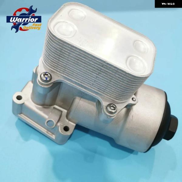 アルミ バージョン オイルクーラー + フィルター ハウジング VW JETTA 1.6 TDI / 2.0 TDI 2012-14 03L115389C 03L115389G 03L115389H カスタム パーツ アクセサリーHign-...