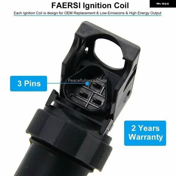 0221504470 EEMPLAZO BOBINA ENCENDIDO PARA REPUESTO DE BOBINA DE ENCENDIDO PARA BMW 325I 325CI 328I 330CI 335 カスタム パーツ アク...