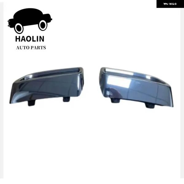 1ペア OEM 9811520280 9811520080 車用テールスロートマフラーカバー トリム プジョー 308S 2015-2020 リア バンパー ブラケット カスタム パーツ アクセサリーHign-concerned Chemi...