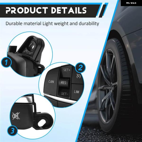 H1BT-9E740-DB 左 ステアリングホイール スイッチ オーディオ ボリューム クルーズ コントロール ボタン フォード フィエスタ MK4 フォーカス シャープネス 2019-21 カスタム パーツ アクセサリーAbie-H1BT...