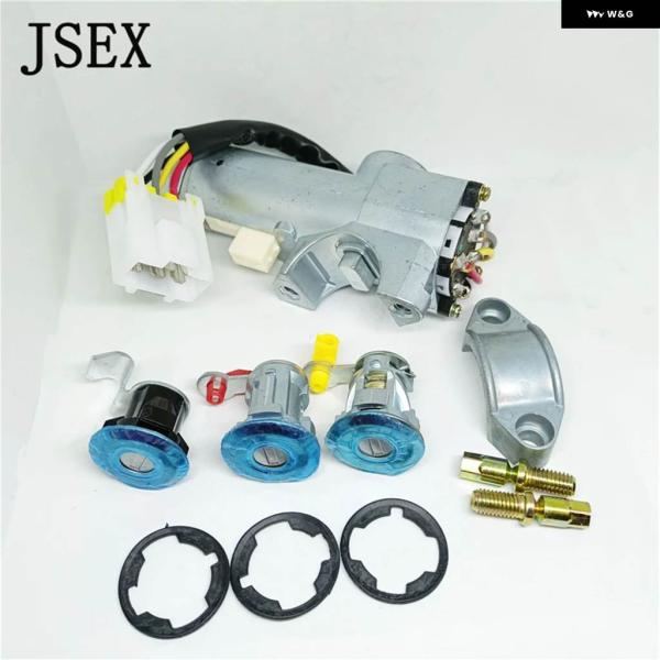 車 イグニッション スイッチ 左右ドアロックセット キー2個付き 日産 ナバラ D22 1997-2006 K9810-2S806 カスタム パーツ アクセサリーCar Ignition Switch Left Right Door Loc...