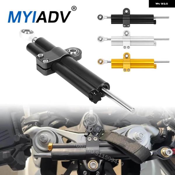 汎用 バイク ステアリング ダンパー アルミスタビライザー ブラケット キット ホンダ ヤマハ 汎用 ドゥカティ カスタム パーツ アクセサリーHigh-concerned chemical:NoneModel Name:For Yamah...
