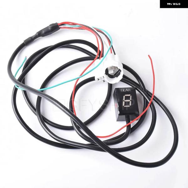 ヤマハ FZ1 FZ6 FZ6R FZ8 FZ400 FZH150 FZN150 FZ16 FZS LEDエレクトロニクス 1-6レベルギア インジケーター モトスピードデジタルメーター カスタム パーツ アクセサリーSpecial Fea...