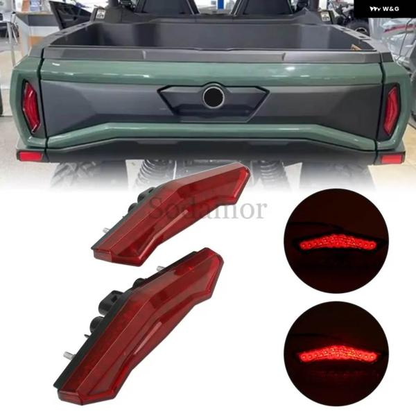 オートバイ ATVリアLED テールライト CAN-AM COMMANDER 700 EFI - XT 2023 COMMANDER MAX 700 EFI - DPS 2024 ATVアクセサリー カスタム パーツ アクセサリーHigh-...