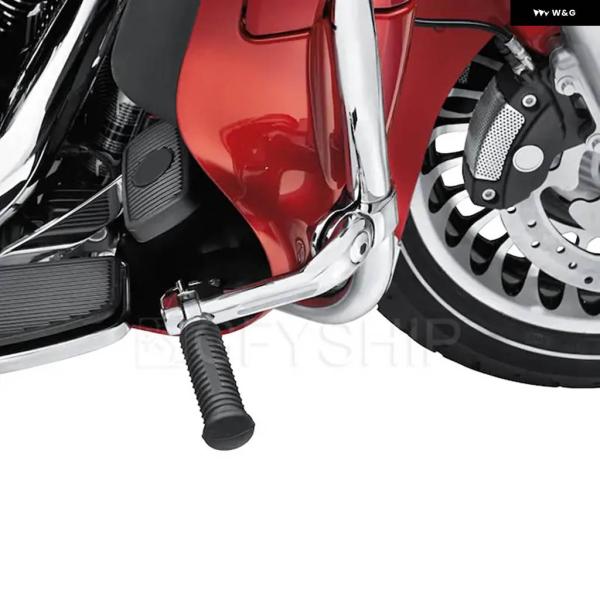 INDIAN CHIEF ハーレー ホンダ ゴールドウイング ロングアングル フットレスト マウント ブラケット 1-1.25インチ フットペグ サポート カスタム パーツ アクセサリーProtective parts:Frame Prot...