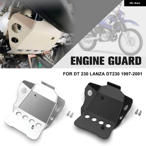 ヤマハ DT 230 LANZA DT230 1997/01/01 オートバイ スキッドプレート バッシュ フレーム エンジン ガード シャーシ プロテクター カバー カスタム パーツ アクセサリーHigh-concerned chemic...