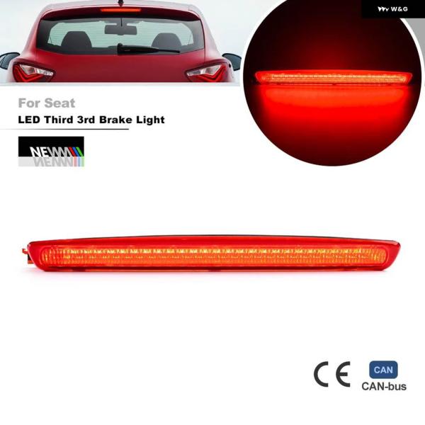 SEAT IBIZA ST/IBIZA IV SC HATCH TYP 6J 6P 2009-2017 LEON II TYP 1P LED センターハイ マウント サード 3RD ブレーキライト カスタム パーツ アクセサリーHigh-c...