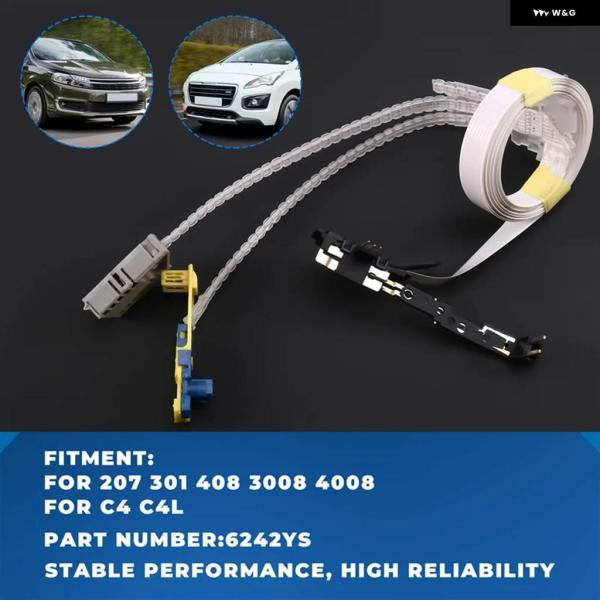 6242YS ステアリングコラムスイッチ 巻き上げ スプリング 207 301 408 3008 4008 シトロエン C4 C4L カスタム パーツ アクセサリーHigh-concerned chemical:NoneMaterial:A...