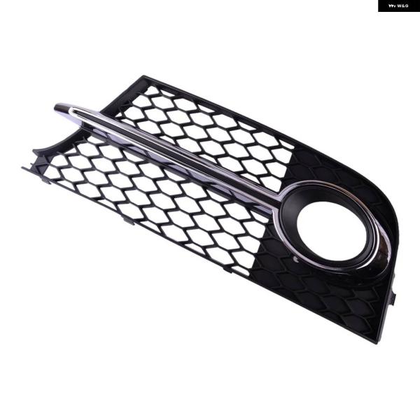 8J0807681K 車用 フロント左 バンパー ハニカムメッシュ フォグランプ グリル カバー アウディ TT MK2 S-LINE TTS 2011-14 カスタム パーツ アクセサリーHign-concerned Chemical:N...