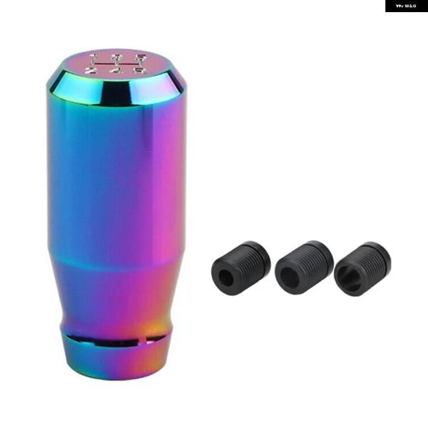 5速車用 マニュアル ギアスティック シフト ノブ シフター レバー ヘッド 3 アダプター カラフル カスタム パーツ アクセサリーHign-concerned Chemical:NoneOEM NO.:-Special Features...