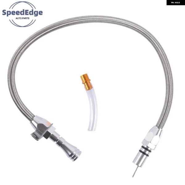 トランス ミッション ディップスティック ステンレス 編組ホース フレキシブル編組 ステンレス ツール シボレー GM TH350 TH-400 700R4 カスタム パーツ アクセサリーHign-concerned Chemical:No...