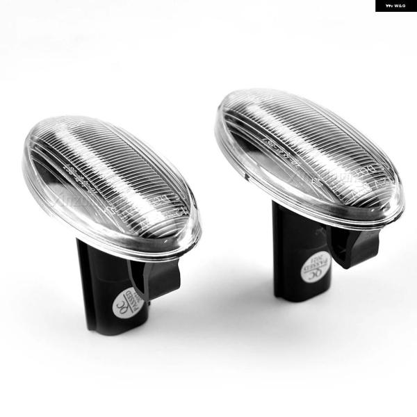 2X ダイナミック LED リピーター フェンダー サイド マーカーライト ウィンカー インジケーター BINKER スバル フォレスター インプレッサ 2008 2009 2010 -2019 カスタム パーツ アクセサリーHign-co...