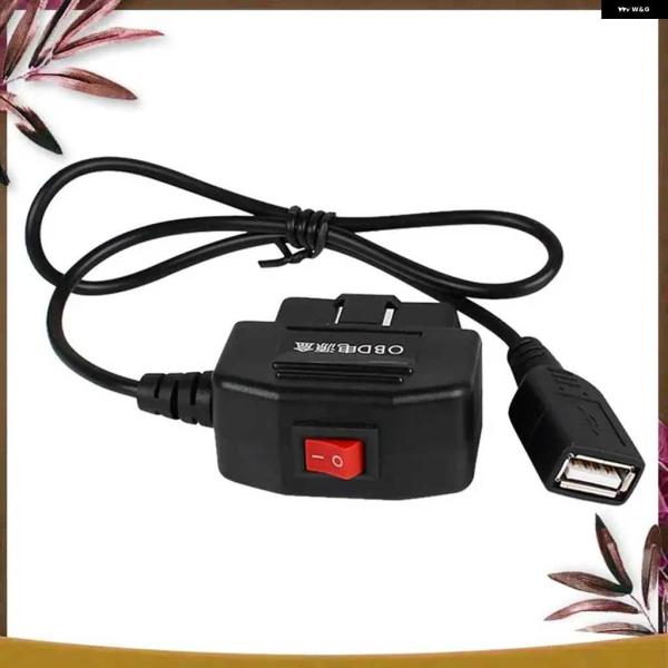 車載DVRハードワイヤーキット 低電圧 5V 3A USBポート 車載充電 ケーブル OBDダッシュカム 24時間 パーキング アクセサリー カスタム パーツ アクセサリーBattery Included:NoHign-concerned ...
