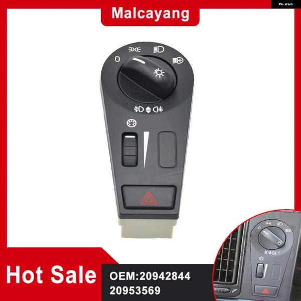 20942844 20953569 20466306 トラック ヘッドライト ランプスイッチ 高性能 ボルボ FH12 FM FM12 FM9 VNL 2004-2014 カスタム パーツ アクセサリーHign-concerned Chem...