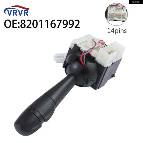 8201167992 82011-67992 車用 ウィンカーライト コンビネーションステアリングスイッチ ルノー キャプチャー クリオ トゥインゴ 255675887R 255405718R カスタム パーツ アクセサリーHign-con...