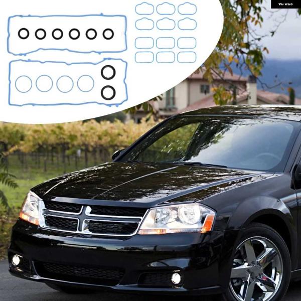 ゴム インテーク マニホールド エンジン バルブ カバー ガスケットキット ダッジ アベンジャー 3.6L 2011-2024 5184596AE VS50805R MS97204 カスタム パーツ アクセサリーHign-concerned...