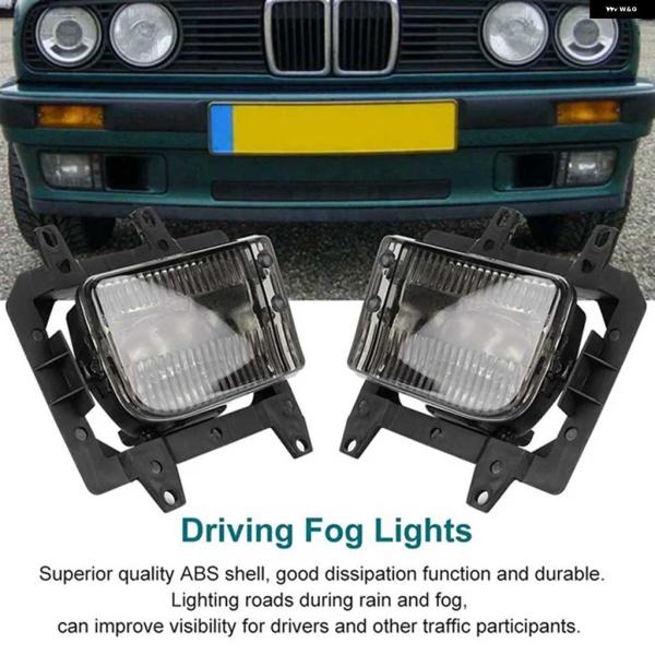 車用フロント バンパー フォグランプ BMW E30 318I 318IS 325I 325IS パーツ フォグランプ フォグライト 63171385945 63171385946-B カスタム パーツ アクセサリーHign-concern...