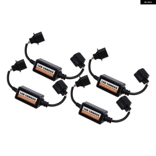 H13 CANバス LED ヘッドライト デコーダー 負荷抵抗器 4個 ダッジ ラム 1500 2500 3500 ダコタ キャリバー チャレンジャー ナイトロ カスタム パーツ アクセサリーHign-concerned Chemical:...