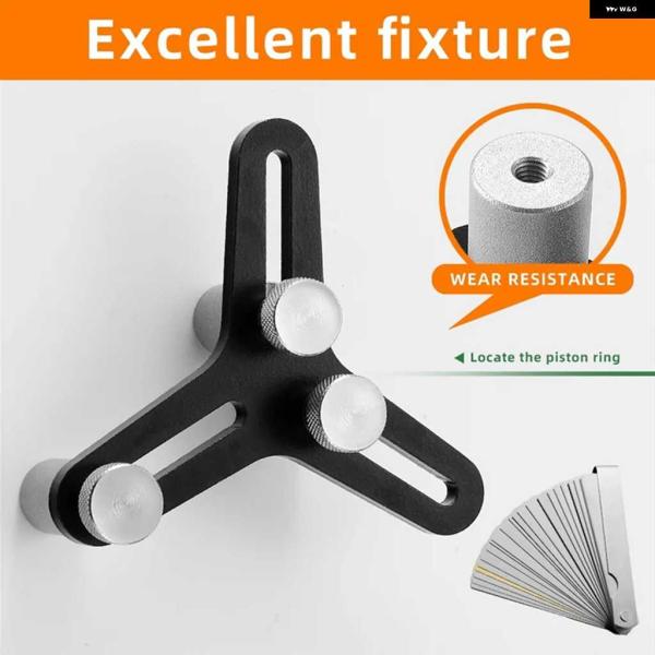エンドギャップ2-5インチ 汎用 ピストンリング スクエアリングツール ボアアルミ エンジン ピストンリング ツール カスタム パーツ アクセサリーEnd Gap 2-5 Inch Universal Piston Ring Squarin...
