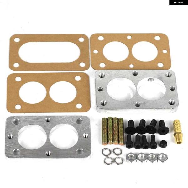 キャブレター アダプター キット ジープ チェロキー ラングラー CJ7 ウェーバー 32/36 DGEV DGV DGAV 38/38 DGES カスタム パーツ アクセサリーCARBURETTOR CARBURETOR Carb ADA...