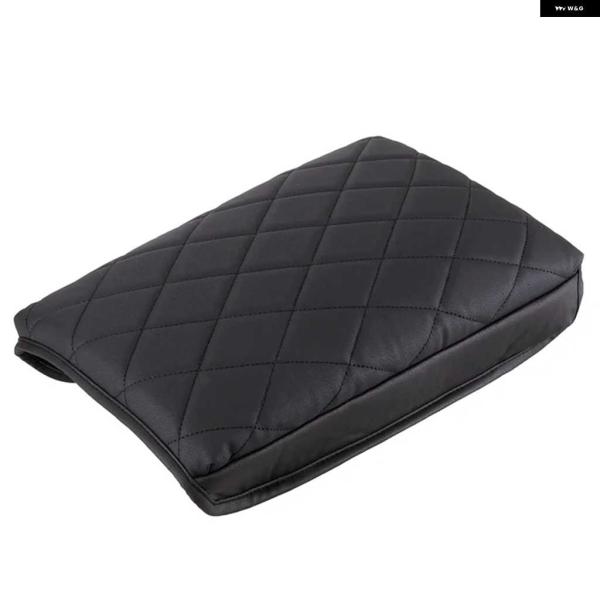 車用 コンソール アームレスト ボックス マンシェット PUレザー パッド テスラ モデル3 モデルY 2017-2024 アームレスト ボックス プロテクター クッション カスタム パーツ アクセサリーCar Console Armres...