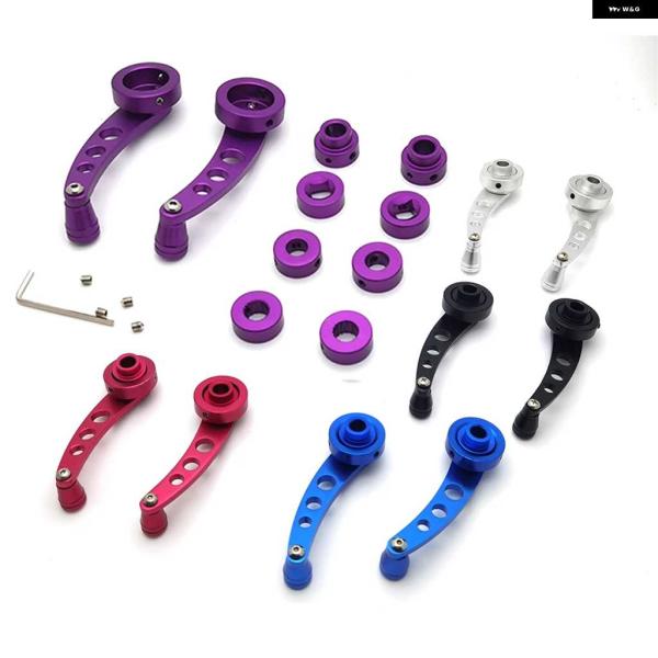 NULLA 汎用アルミ 合金 車用手動ウィンドウリフティングクランクハンドルワインダーリフターライザーカーアクセサリー交換用 カスタム パーツ アクセサリーHign-concerned Chemical:NoneOrigin:Mainlan...