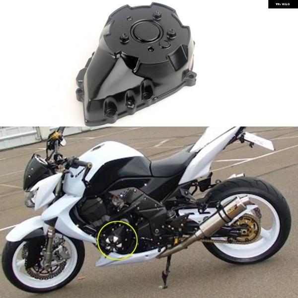 左側アルミ クランクケース ステーター スライダー エンジン カバー カワサキ Z1000 2007-2010 カスタム パーツ アクセサリーHign-concerned Chemical:NoneMotobike Make:Kawasak...