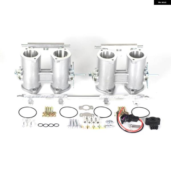 40/42/45/48/50 DCOE デュアルW 燃料レール TPS 40MM スロットルボディ ボディ WEBER/EMPI/FAJS/DELLORTO/SOLEX DCOE/DHLA キャブレター カスタム パーツ アクセサリーHig...