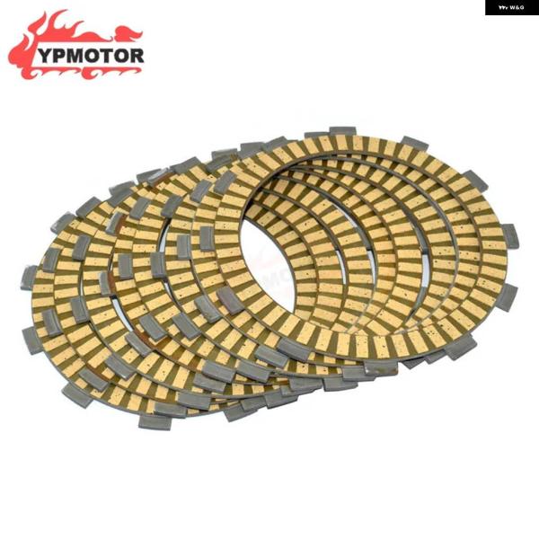 YZF 1000 98-03 オートバイ 8個 エンジン クラッチ プレート ディスク フリクション プレート ヤマハ YZF-R1 1998-2003 1999 2000 2001 カスタム パーツ アクセサリーHign-concerne...