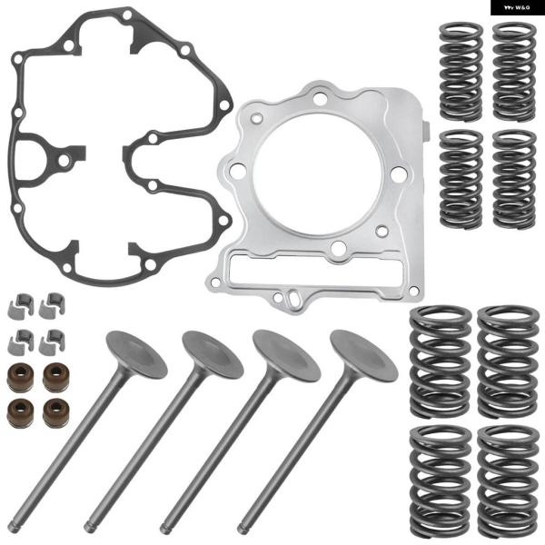 バイク シリンダー 吸気排気 バルブ キット ホンダ XR400 CB400SS NX400 NX4 FALCON FOURTRAX 400 TRX400 NX 2X4 1999-2008 カスタム パーツ アクセサリーHign-conce...