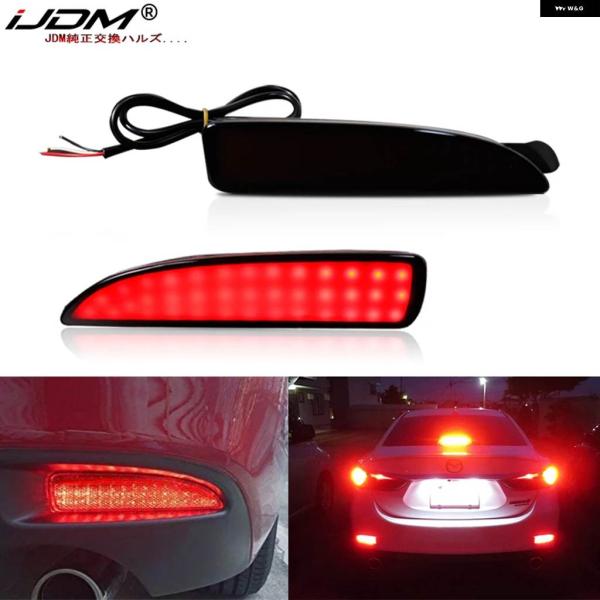マツダ3 5 6 LED バンパー リフレクター ライトは テール ブレーキ リア フォグランプ シーケンシャルフラッシュ ウィンカーライト 機能 カスタム パーツ アクセサリーHign-concerned Chemical:NoneCer...