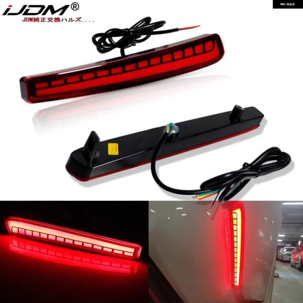 車用赤色LED バンパー リフレクター ライト トヨタ カローラ 2020 2021 テール ブレーキリア フォグランプ ウィンカーランプ 機能 カスタム パーツ アクセサリーHign-concerned Chemical:NoneFor ...