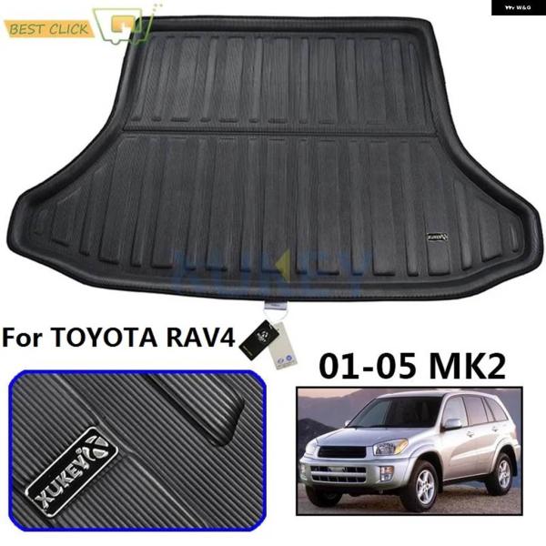 トランク ライナー トランク マット リアカーゴフロアトレイマット トヨタ ARV4 5ドアワゴン 2001-05 カーペットフロア プロテクター カスタム パーツ アクセサリーHign-concerned Chemical:NoneFil...