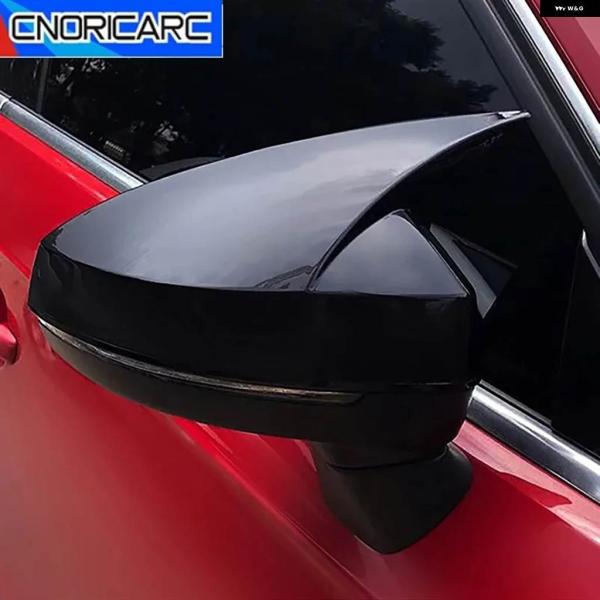 アウディ A3 8V 2014-2020 車用 サイドウィング バックミラー カバー リアビューキャップ 装飾 トリム 外装 アクセサリー ステッカー カスタム パーツ アクセサリーHign-concerned Chemical:NoneC...