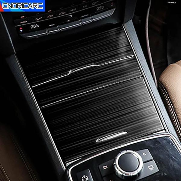 車用 コンソール 収納 ボックス パネル カバー メルセデス ベンツ E クラス クーペ W207 2014-2016 カーボン柄 ステッカー 内装アクセサリー カスタム パーツ アクセサリーHign-concerned Chemical:...