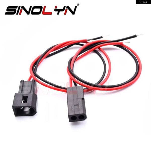 オス/メスコネクタ バイ キセノン プロジェクターレンズ KOITO Q5/HELLA 3R G5/WST ハイロービーム配線 カーライトアクセサリー カスタム パーツ アクセサリーModel Name:connectorBrand Nam...