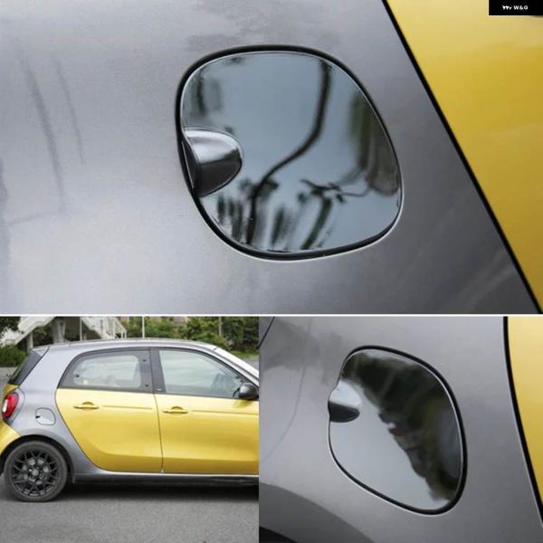 車用燃料 タンクキャップ ステッカー ステンレス カバー 外装 装飾 プロテクター シェル SMART FORTWO FORFOUR 2019 453 アクセサリー カスタム パーツ アクセサリーHigh-concerned chemica...