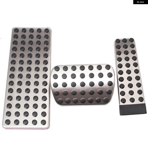 1993-2012 メルセデス ベンツ W140 W220 W221 S クラス 燃料ブレーキ フットレスト ペダルカバー 滑り止めペダル 自動車アクセサリー シルバー カスタム パーツ アクセサリーHigh-concerned chemi...