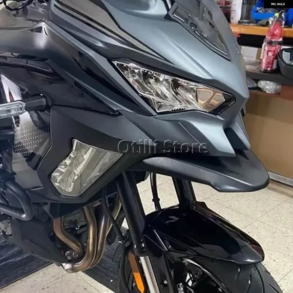 カワサキ VERSYS 1000 S SE 2019 - 21 VERSYS1000S/SE フロントビーク オートバイ フェアリング エクステンションホイールエクステンダーカバー カスタム パーツ アクセサリーHigh-concerned...