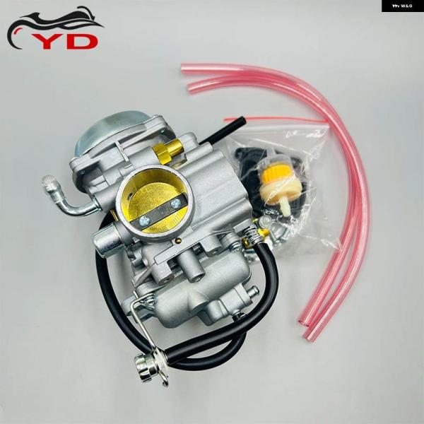 バイク キャブレター スズキ キングクワッド 250 300 LTF300F LTF300 LTF4WDX 1991-1999 13200-09F501 13200-09F01 13200-09F10 カスタム パーツ アクセサリーHigh...